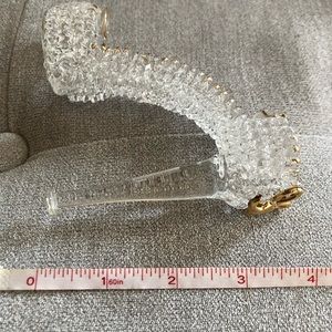 Art | Brand New Stiletto High Heel Shoe Gold Details Crystal Glass ...